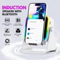 Wireless Induction Portable Bluetooth Speaker – 5-in-1 Bluetooth ...