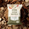 Dish Wipes | 100% Biodegradable Pre-Moistened Food-Safe Camp Kitchen ...