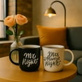 Mr Right Mrs Always Right Coffee Mugs Gifts Ideas for Couples, Wedding Anniversary, Engagement ...