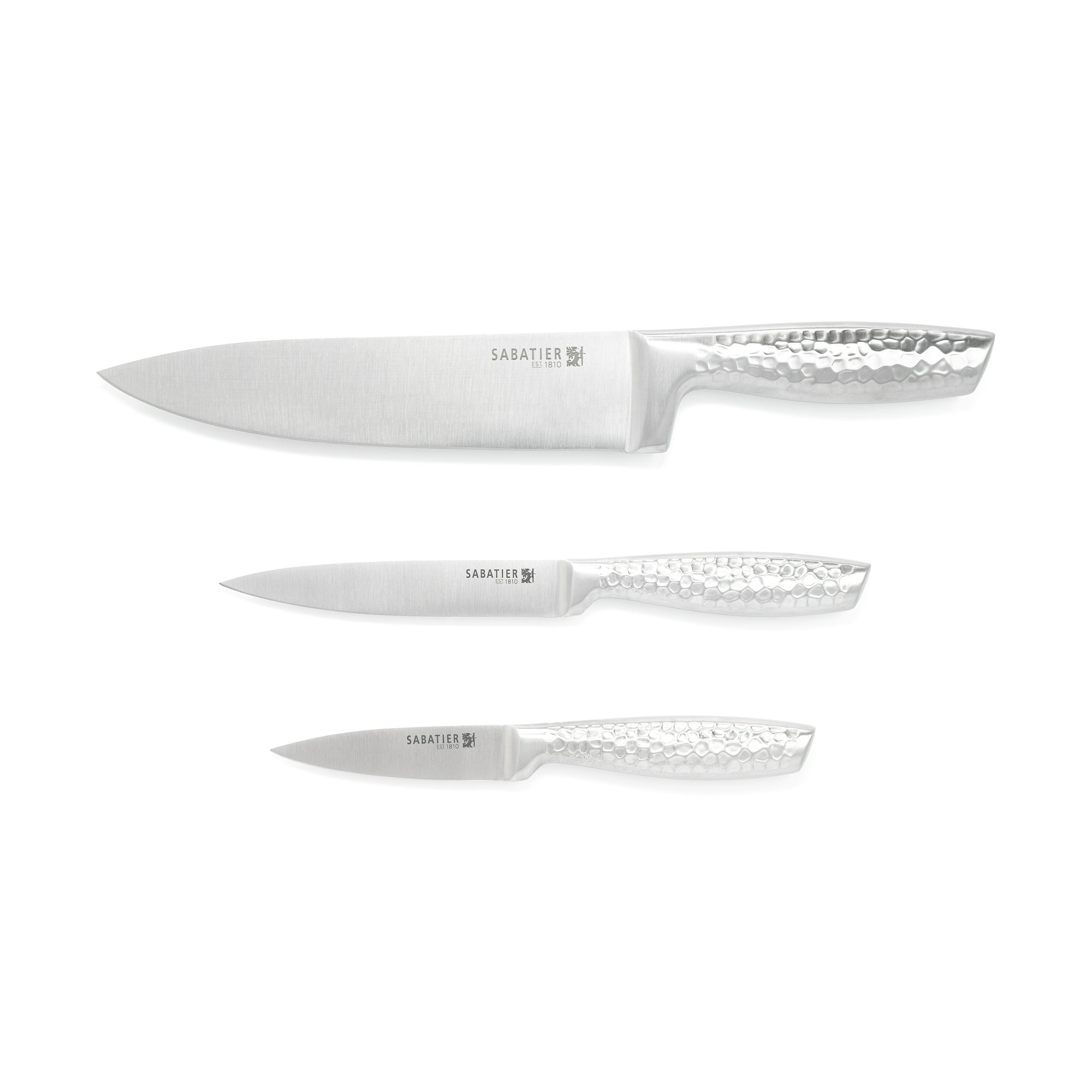 Click here for Sabatier 3 Pc Textured Stainless Steel Hollow Hand... prices