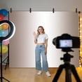 Brown White Ombre Backdrop for Photoshoot,Photography Photo Studio ...