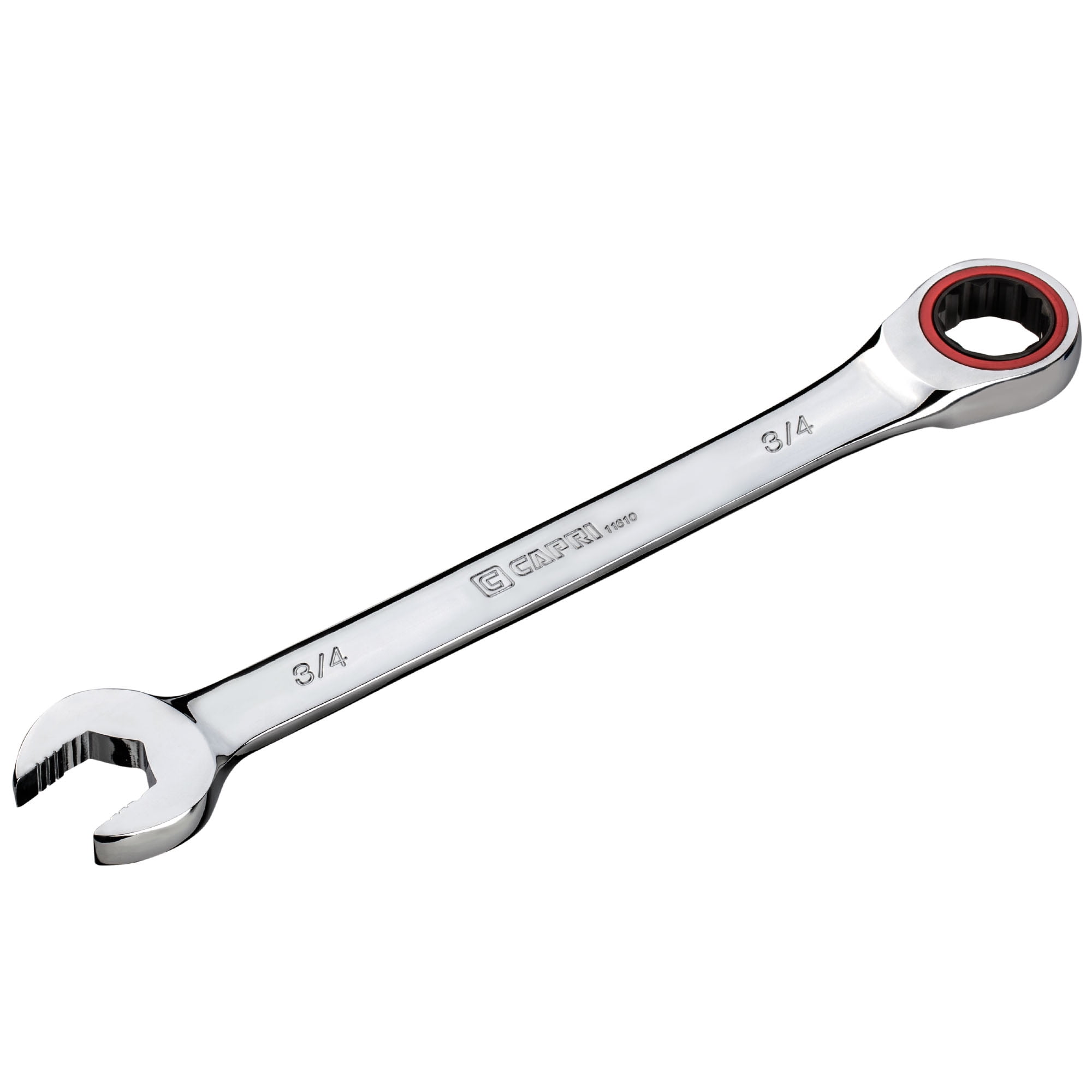 Capri Tools 3/4 in. Ratcheting Wrench, True 100-Tooth, 3.6-Degree Swing ...