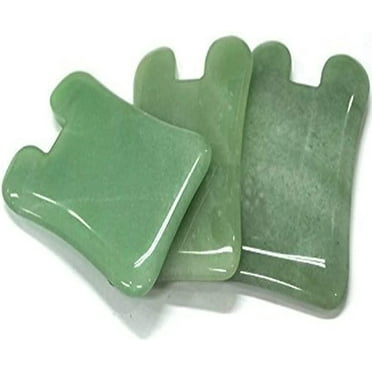 Beauty by Earth Gua Sha Tool - Jade Stone Scraping Massage Tool, Facial ...