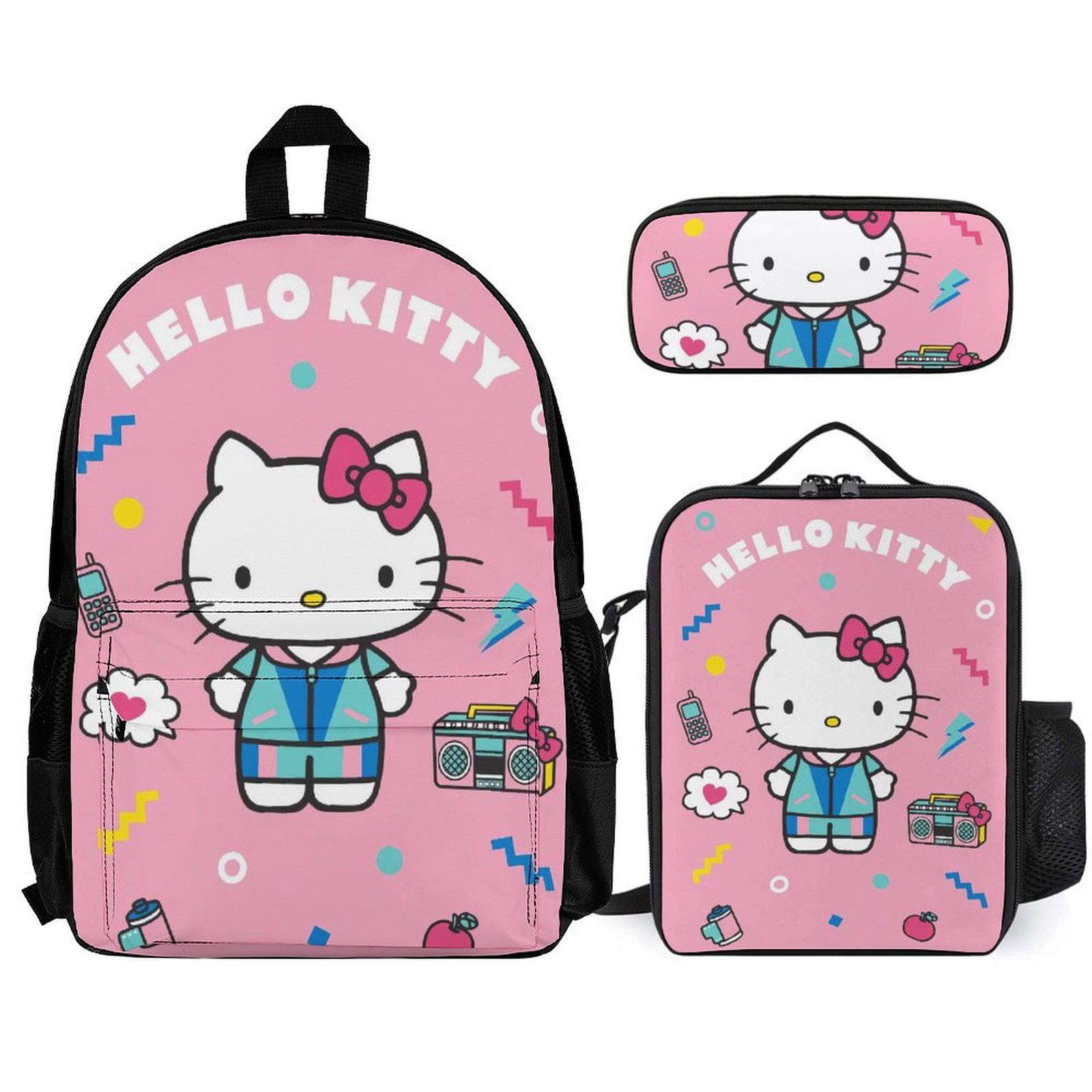 Click here for Vsdyekn Hello Kitty Backpack Set  Backpack With Lu... prices