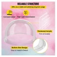 Candy Machine Bubble Shield 20.5 Inch Clear Plastic Cover for Candy ...