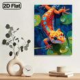 500pcs Colorful Tropical Gecko Jigsaw Puzzle Vibrant Abstract Design ...