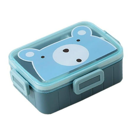 Cartoon Bear Lunch Box For Children Kids Portable Bento Box Kawaii ...