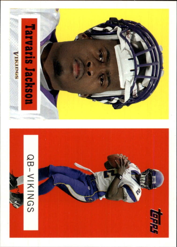 2006 Topps Turn Back the Clock #11 Tarvaris Jackson RC Rookie NFL ...