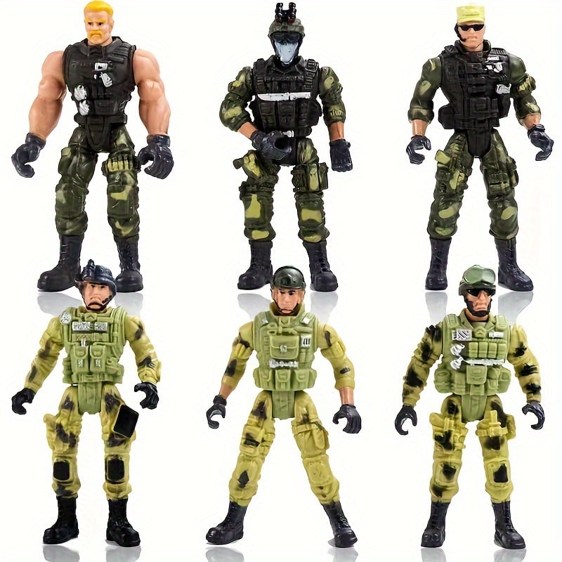 Click here for Sipin 6 Styles Soldiers Model With Joints Movable... prices