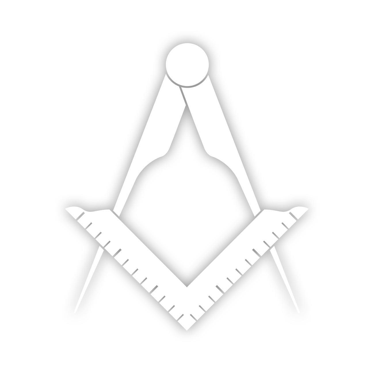 Freemasonry Emblem Sticker Decal Die Cut - Self Adhesive Vinyl ...