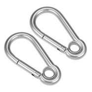Boat Marine Clip 9cm Stainless Steel Snap Hook Carabiner W/ Screw 10mm ...