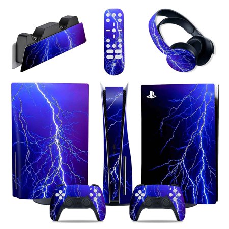 Full Set Skin Decal For Ps5 Console Disc Edition, Sticker Vinyl Decal ...