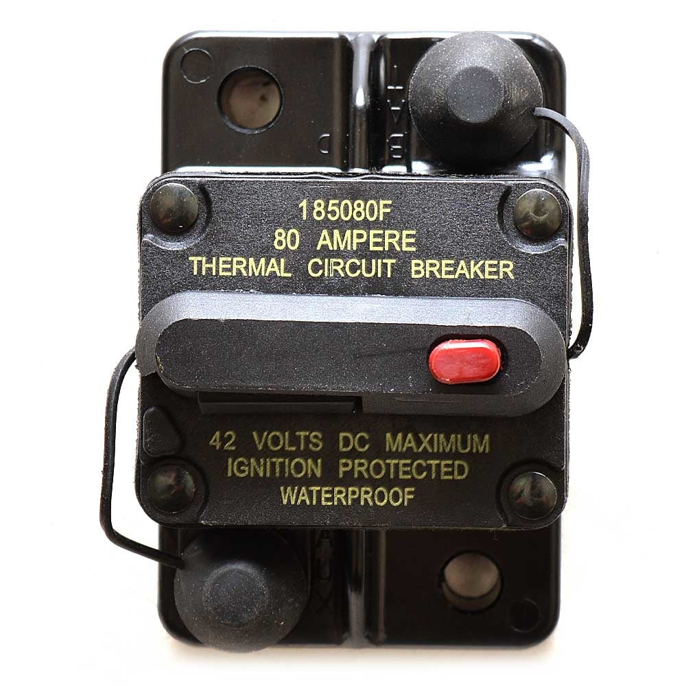 Eaton Bussman Boat Circuit Breaker 185080F | Trolling Motor 80 Amp ...