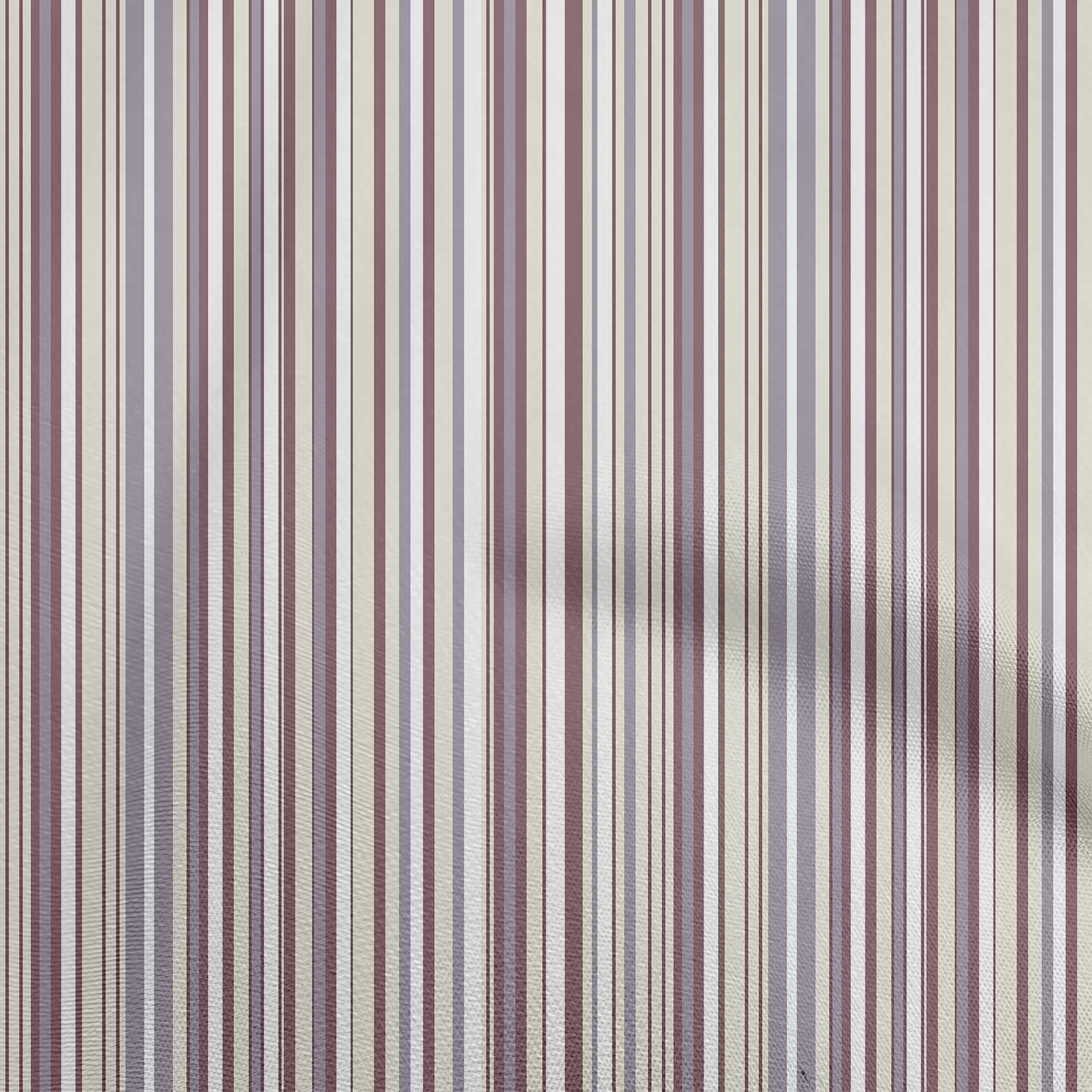 oneOone Velvet Dusty Brown Fabric Stripes Fabric For Sewing Printed ...
