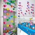 2Pcs Heart Shape Paper Garlands String for Wedding Birthday Party ...