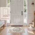 Area Rug 2x3 Doormat - Washable Vintage Oriental Farmhouse Soft Thin ...