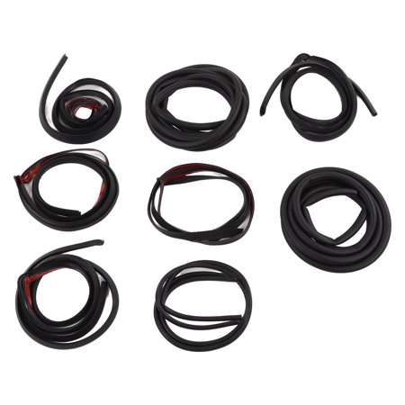 Car Seal Strip Kit, Water Leakage Proof Reduce Wind Noise 8 Pcs Car ...