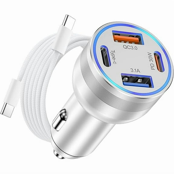 Studio by Belkin Dual Car Charger + Lightning to USB Cable for iPhone ...