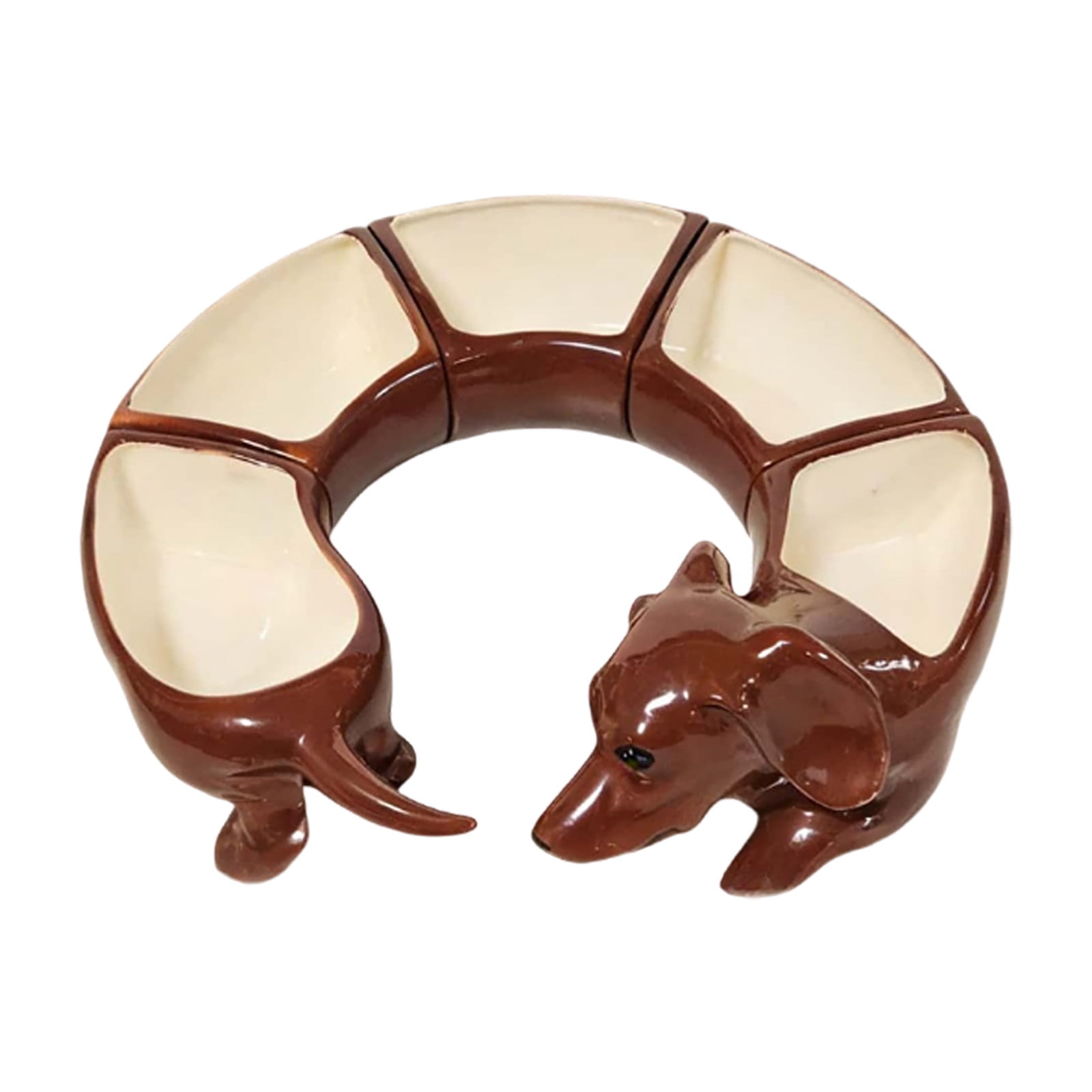 Click here for Lfkerwmg whimsical Ceramic Divided Serving Platter... prices