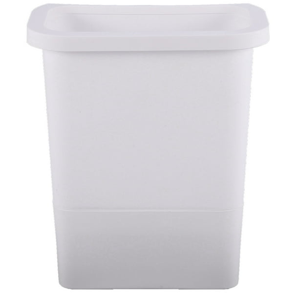 12L Kitchen Trash Can for Cabinet Door Trash Bin Plastic Waste Bin with ...