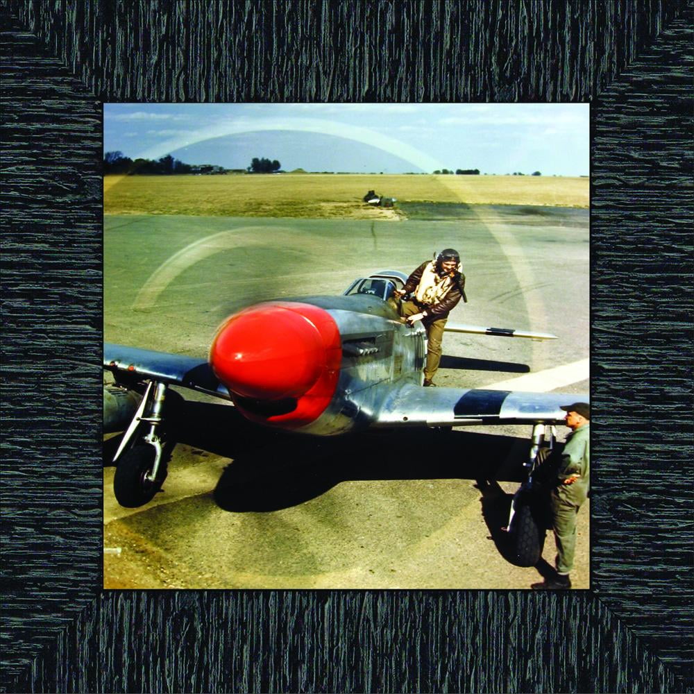 Historically Yours P-51 Mustang Plane, Aviation Picture Frame, 10x10 ...
