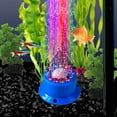 Penn-Plax LED Air Stone for Aquariums with Colorful LED Light Effects ...