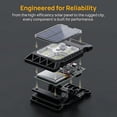 Solar Clip Light With Motion Sensor Waterproof Adjustable Clip For ...
