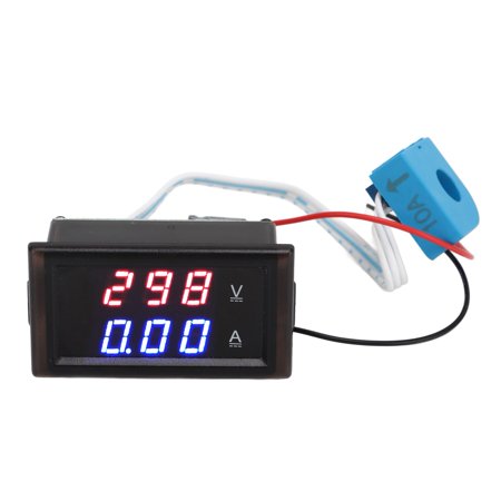 Digital Voltmeter Ammeter,Hall DC Digital Display DC Voltage Ammeter ...