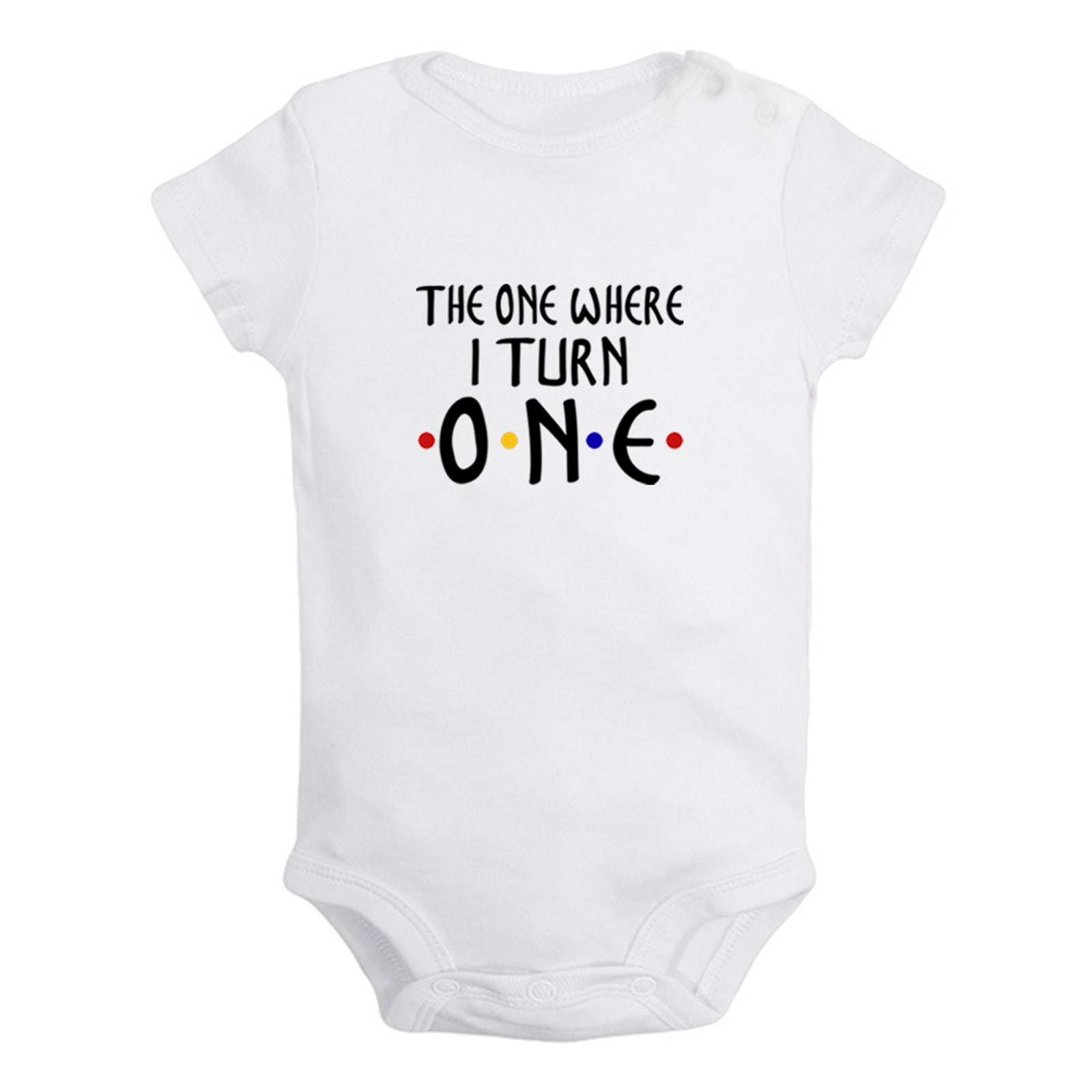 Click here for Idzn The One Where I Turn One Funny Rompers For Ba... prices