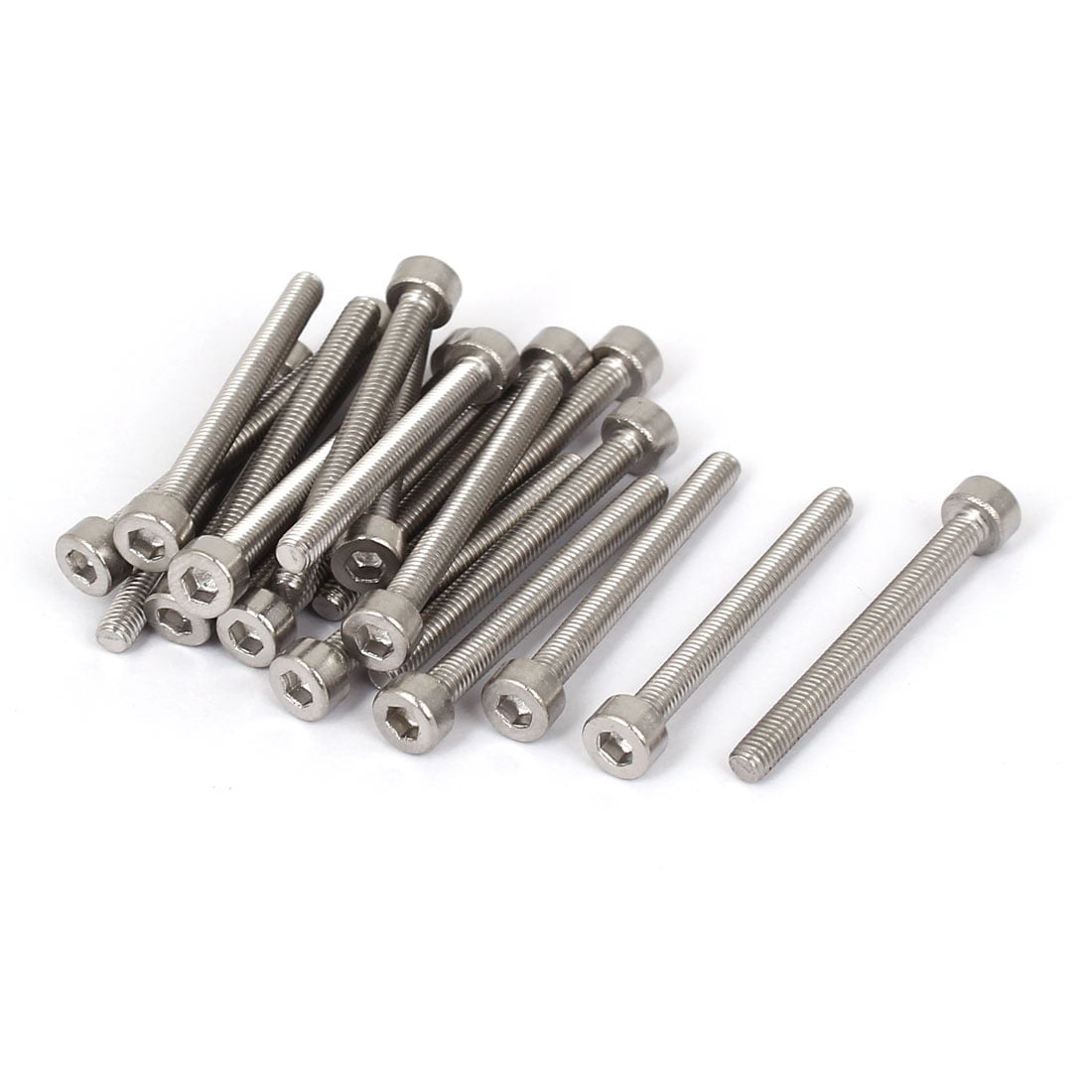 20 Pcs M3x30mm 316 Stainless Steel Metric Hex Socket Head Cap Screws ...