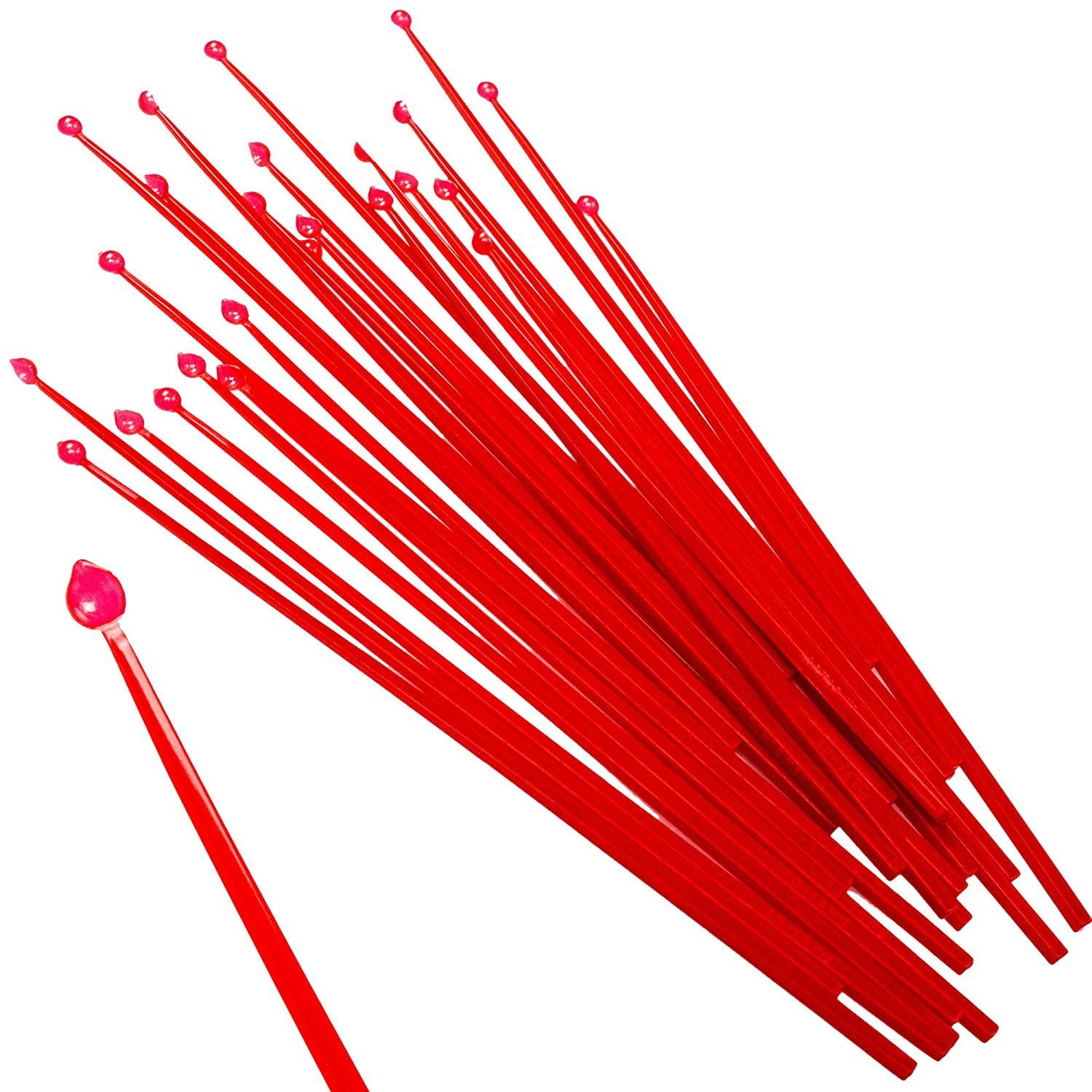 SuperDosing 10mg-15mg Red Plastic Measuring Spoon, 25Pk - Walmart.com