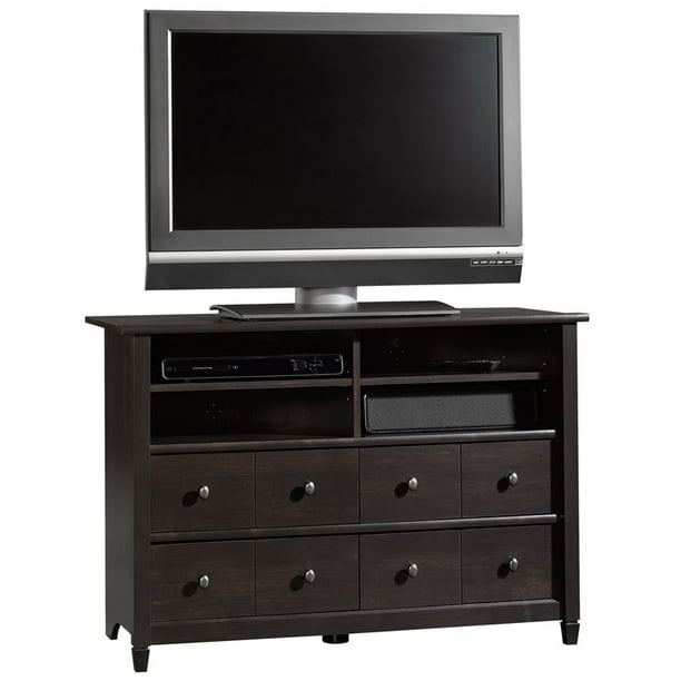Pemberly Row 45" Highboy TV Stand in Estate Black - Walmart.com