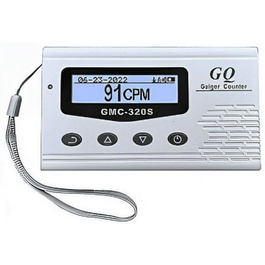 GQ GMC-300E Plus Nuclear Radiation Detector Geiger Counter - Walmart.com