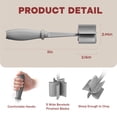 Heat Resistant Nylon Meat Chopper, Ground Beef Hamburger Smasher, Non ...