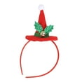 TureClos Christmas Hat Headband Universal Pointed Caps Hair Band Xmas ...