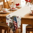 250 Anniversary Table Runner Linen Burlap Table Runner 72 Inches Long ...