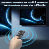 RC802V Replaced Voice Remote For TCL Android TV Model 43S6800FS And All ...