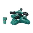 Multi-Head 360 Degree Rotating Lawn Sprinkler – Automatic Water Spray ...