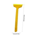 Linnome Long Handled Beef Tendon Snow Shovel Winter Ice Shovel and Snow ...