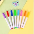Water Soluble Brush Set, 8 Pack, Repeatable, Clean Writing, No Powder ...