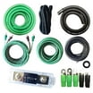 0 Gauge Amp Kit for Amplifier Install Wiring Complete 1/0 Ga Cables ...