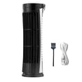 USB Fan Floor and Portable Oscillating Unit for Home Quiet Battery ...