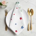 Cloth Napkins Eucalyptus Leaf American Stars Washable Soft Kitchen ...
