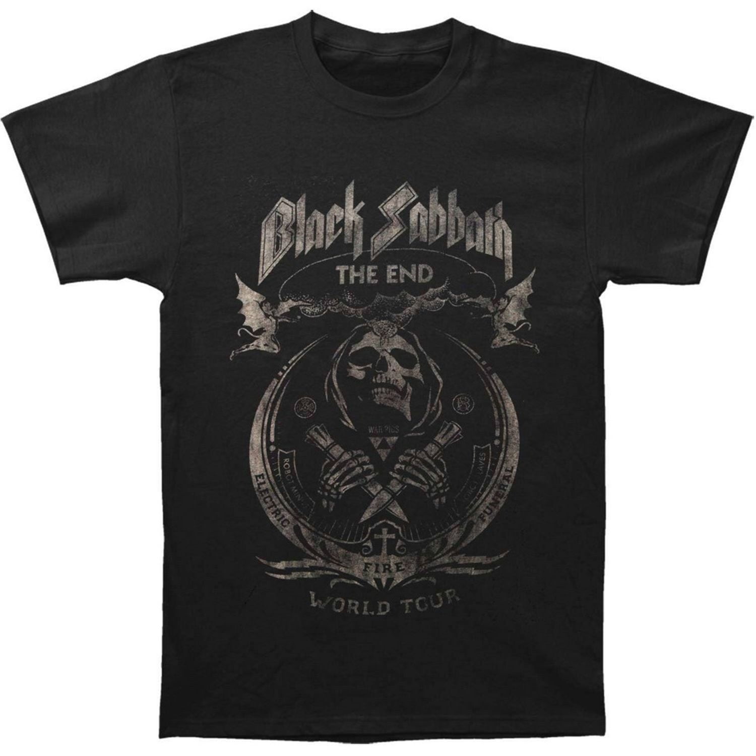 Click here for Black Sabbath Adult The End Mushroom Cloud T-Shirt... prices