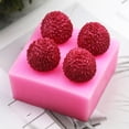 3D Lychee Silicone Mould Cakes Chocolate Mold Wedding Cake Decorating ...