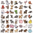 Animal Stickers for Kids - Cute Water Bottle Stickers - Waterproof ...