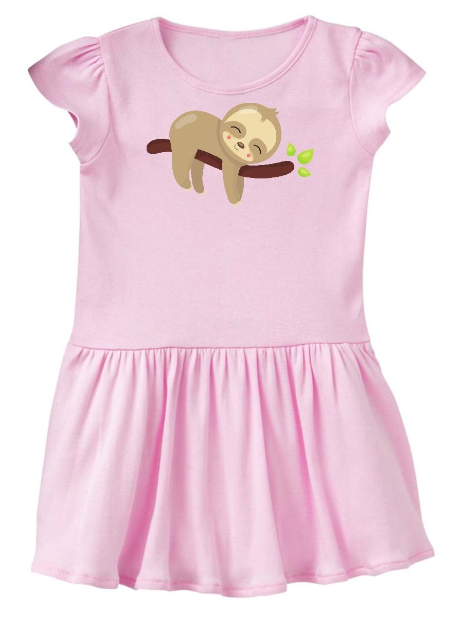 Cute Sloth Sleeping On Tree Branch, Lazy Sloth Infant Dress - Walmart ... Cute Sloth Sleeping On Tree Branch, Lazy Sloth Infant Dress - Walmart ...