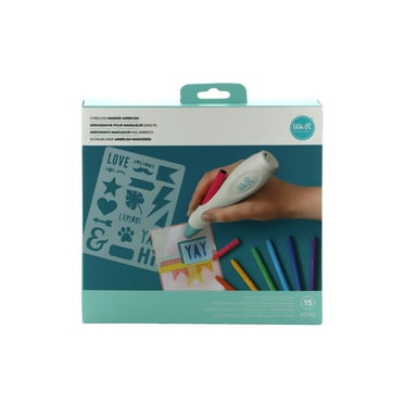 Flo-Magic Kids Enchanted Series Airbrush Marker Kit- 25-Piece Kit ...