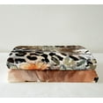 Highland Cow Blanket Cowhide Leopard Print Throw Blanket 90"x90 ...
