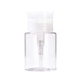 Portable Press Pump Bottle Travel Skincare Dispenser Clear Lotion ...